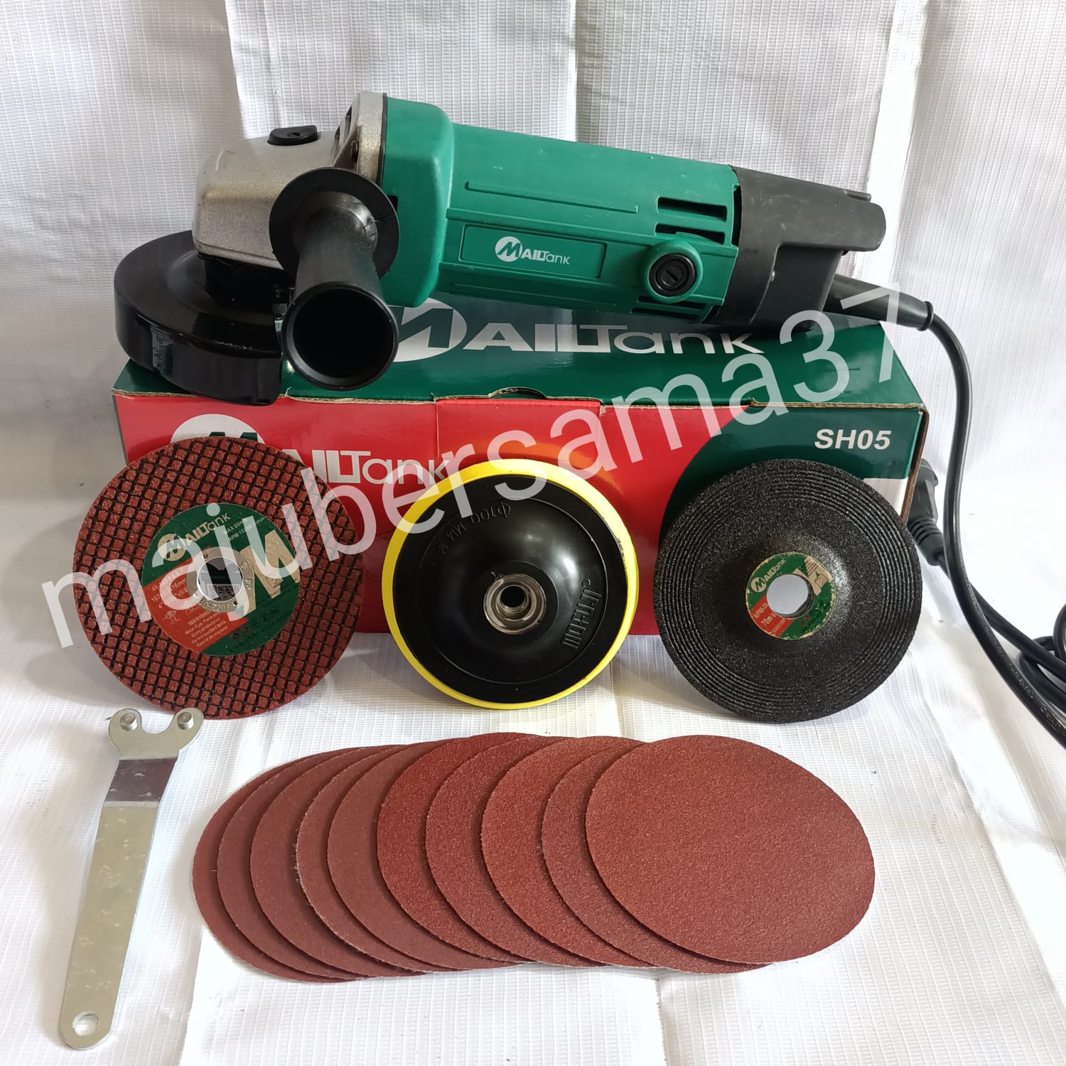 VR..!! PAKET LENGKAP GERINDA TANGAN DENGAN 5 MATA 4 MATA 3 MATA GURINDA TANGAN SH05 MAILTANK ...