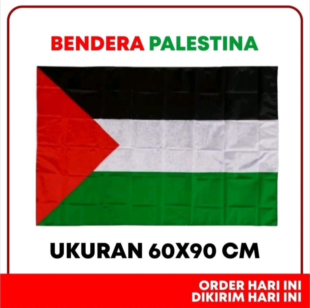 BENDRA PALESTINA BENDERA INDONESIA BENDERA MERAH PUTIH | Lazada Indonesia