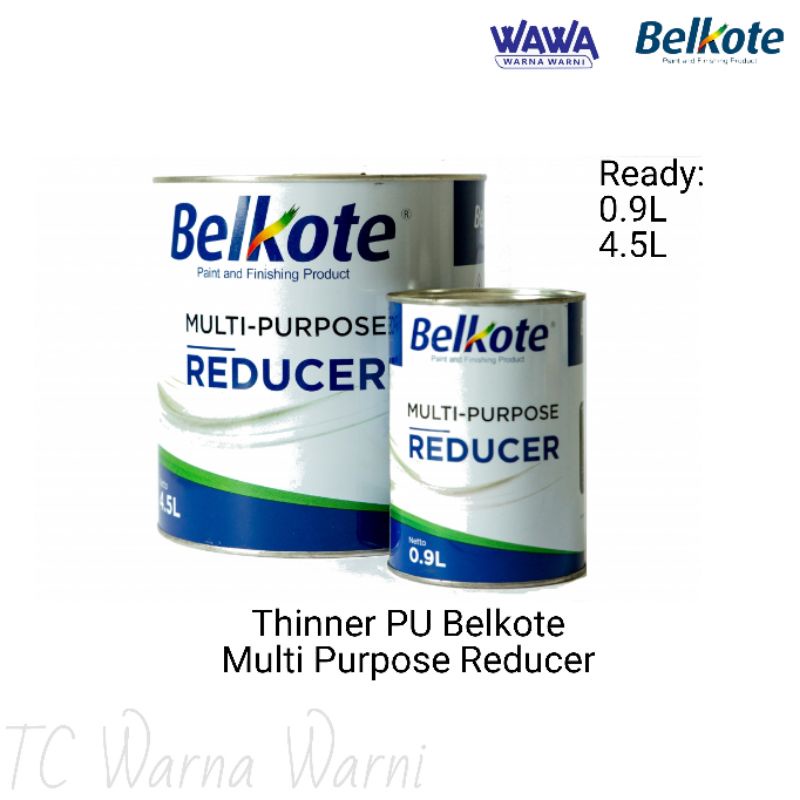 Thinner PU Belkote Multi purpose Reducer tiner pengencer cat duco ...