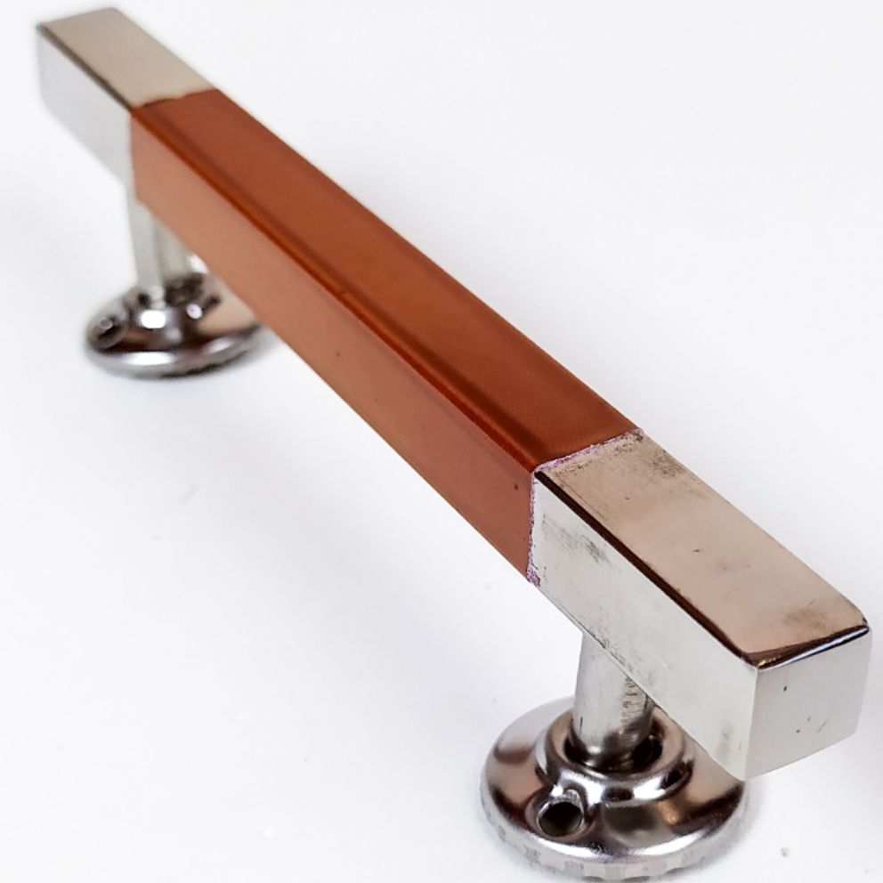 handle lemari kotak 10 cm kayu coklat handle laci tarikan lemari laci ...