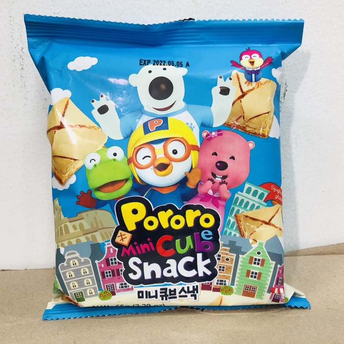 SALE pororo mini cube snack 65gr Promo | Lazada Indonesia