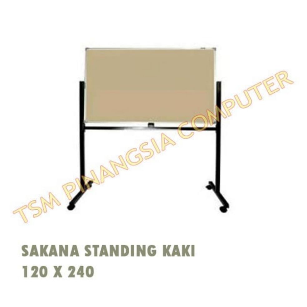 Papan Mading / Softboard Sakana 120 x 240 Standing kaki | Lazada Indonesia