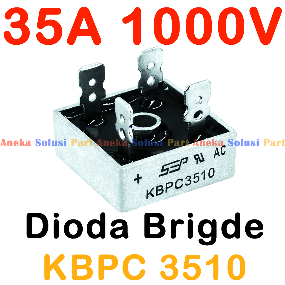 Dioda Jembatan KBPC3510 35A 1000V Kiprok Bridge Rectifier Diode ...