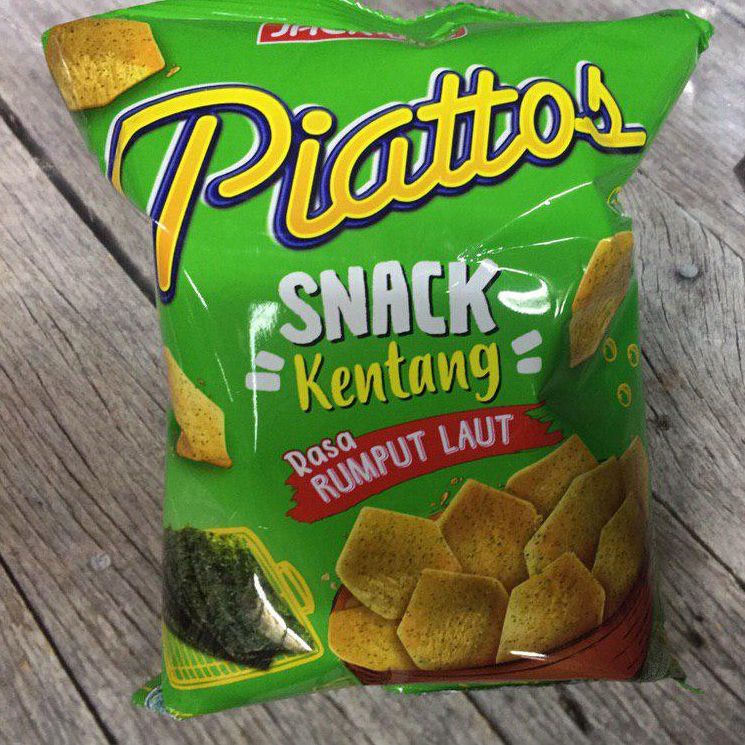 PIATTOS Snack Kentang Rumput Laut Pack 68gr | Lazada Indonesia