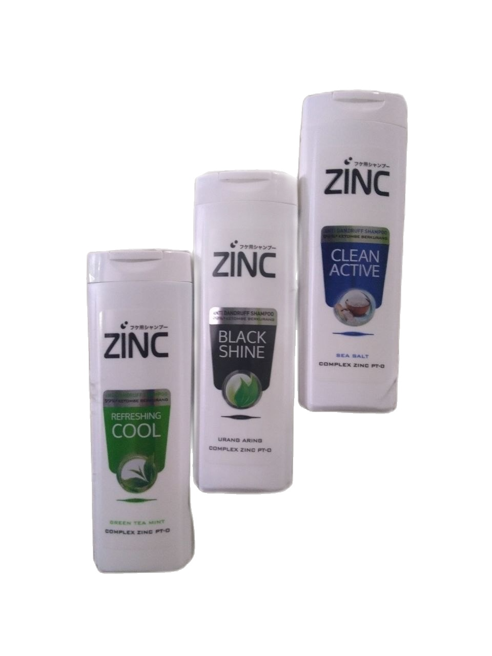 ZINC SHAMPO 170 ML (HIJAU-BIRU-HITAM) | Lazada Indonesia