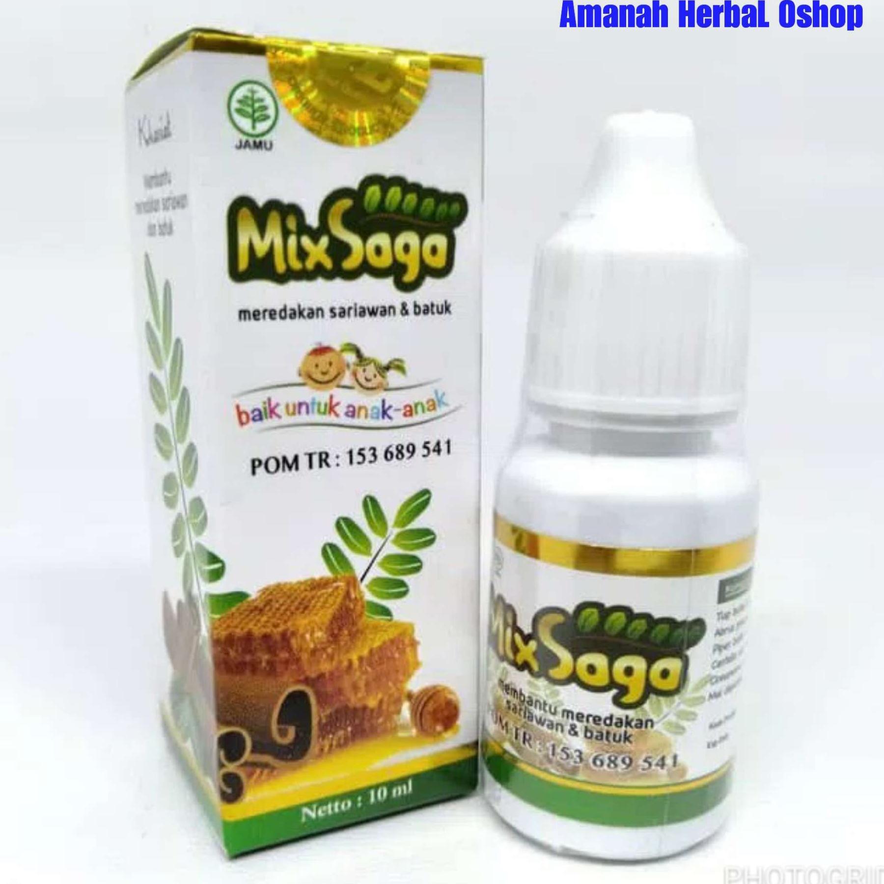 Mix saga Obat tetes Saga Herbal Daun Saga | Lazada Indonesia