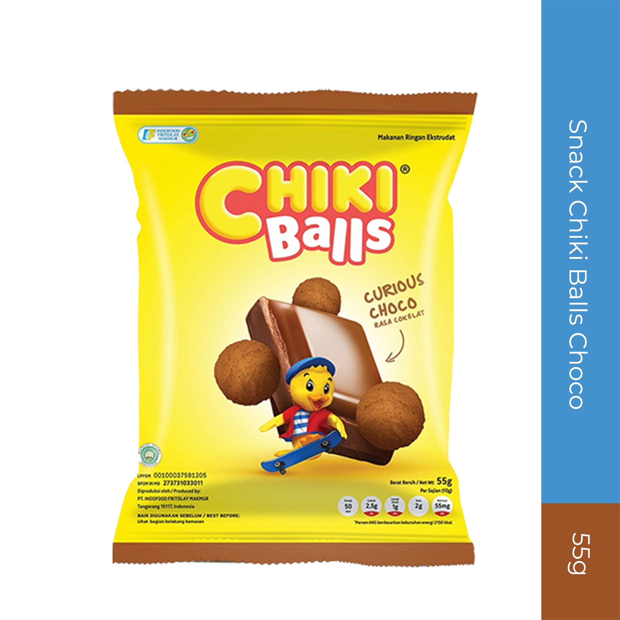 SNACK CHIKI BALLS CHOCO 55G | Lazada Indonesia