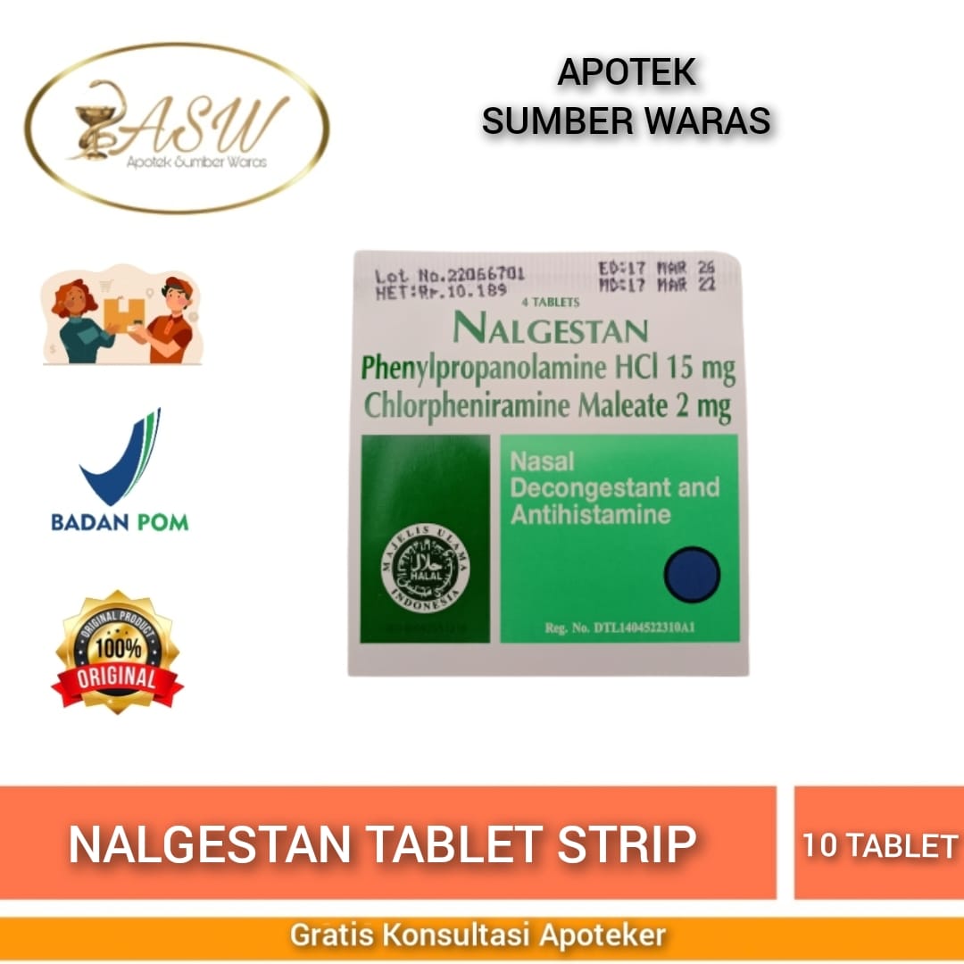 NALGESTAN STRIP ISI 10 TABLET/ Obat Batuk Pilek & Flu | Lazada Indonesia