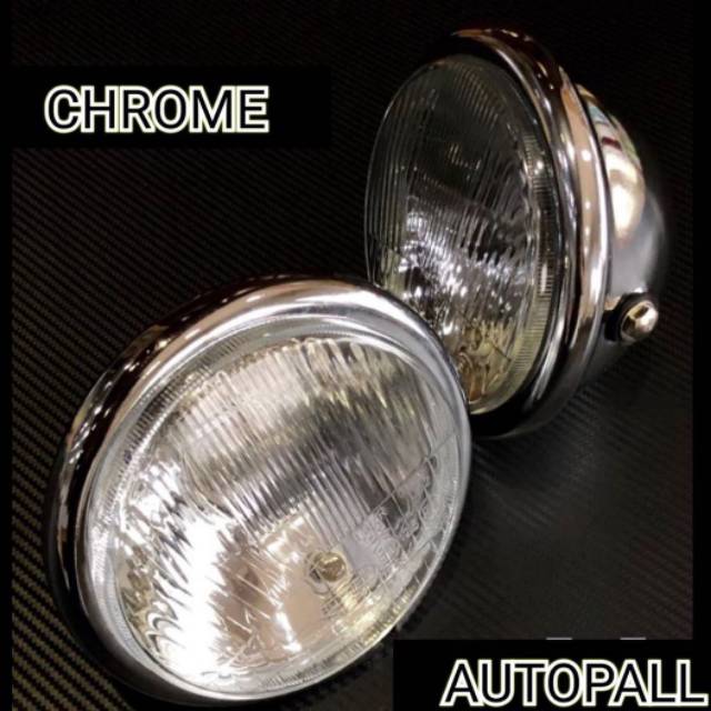 Lampu HD autopal 5,75in krom | Lazada Indonesia