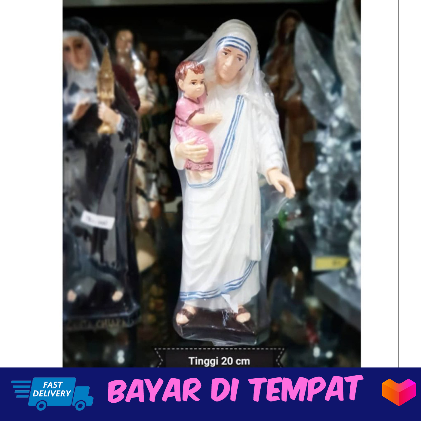 Patung Santa Teresa dari Kalkuta Tinggi 20 cm / Bunda Theresa | Lazada ...