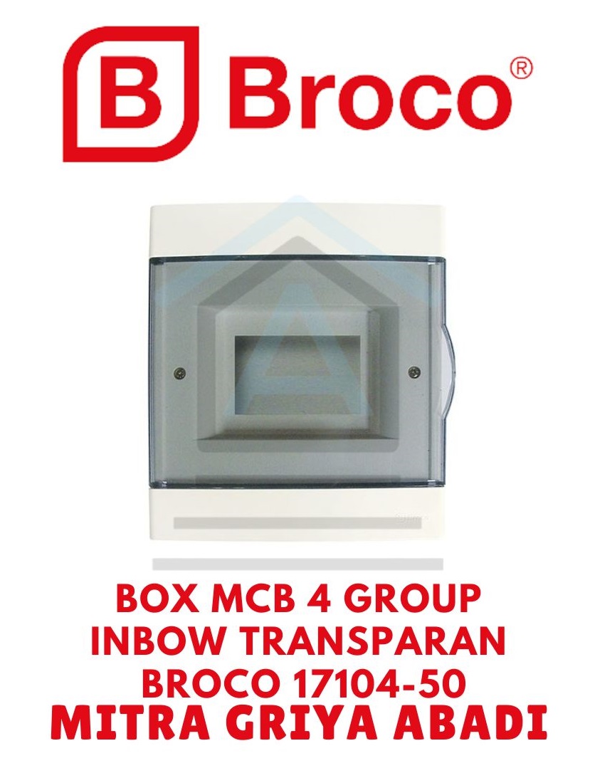 Box MCB 4 Grup Inbow Transparan Broco 17104-50 | Lazada Indonesia
