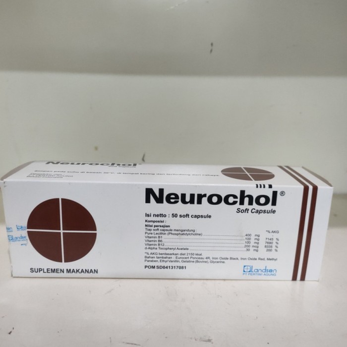 Neurochol tablet box | Lazada Indonesia