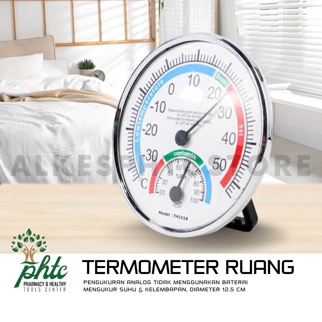 Termometer Higrometer Anymetre Analog Temperature Humidity Termometer ...