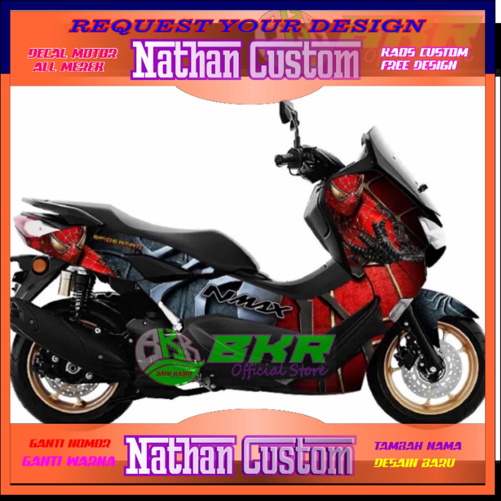 DECAL NMAX GOLD FULL BODY || DECAL/ STIKER NMAX NEW 2022,NMAX OLD,NMAX ...