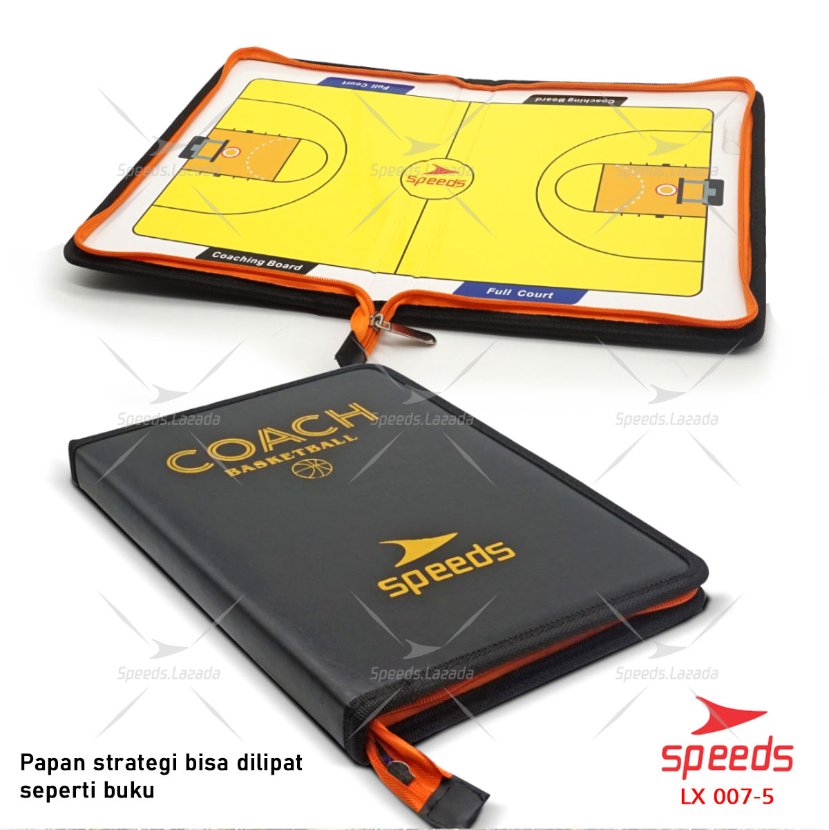 Papan Strategi SPEEDS Taktik Pelatih Basket BasketBall Coach Board ...