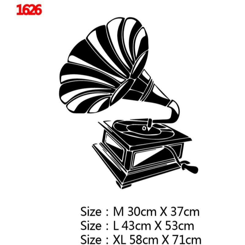 STIKER DINDING MUSIK WALL STICKER STICKER DINDING STIKER CUSTOM STIKER ...