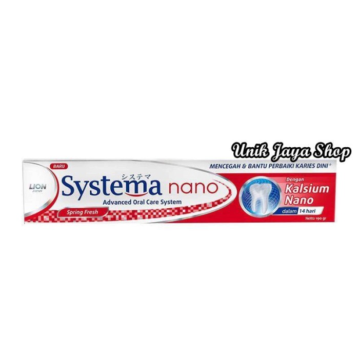 Systema Nano Kalsium Nano - Pasta Gigi | Lazada Indonesia