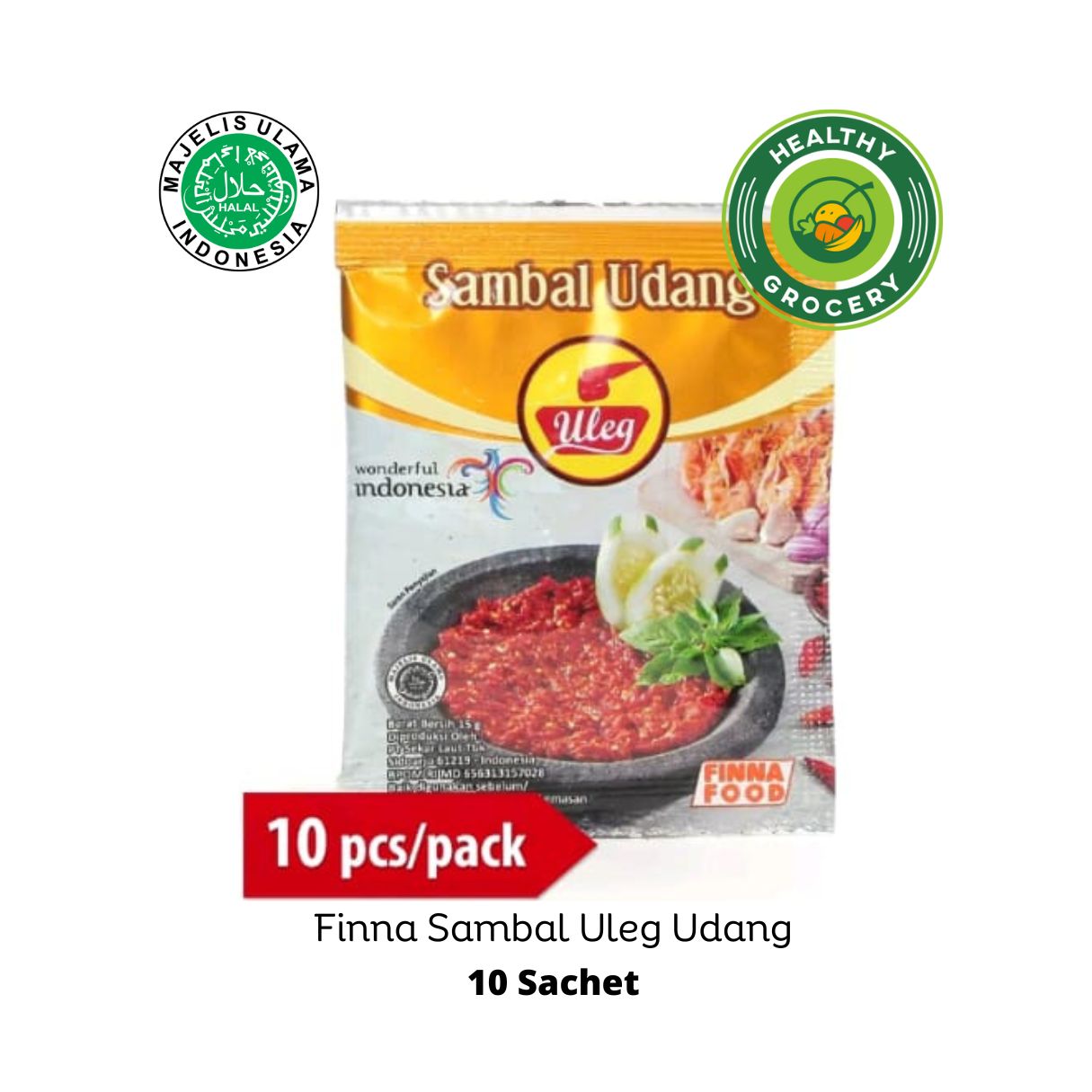 Finna Sambal Uleg All Varian 10 Sachet | Lazada Indonesia