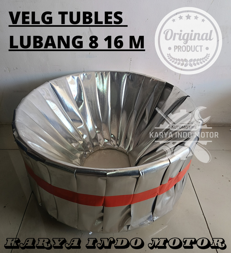 VELG TUBELESS TRUK BUS 22.5 - 8.25 WARNA SILVER Lubang 8 | Lazada Indonesia