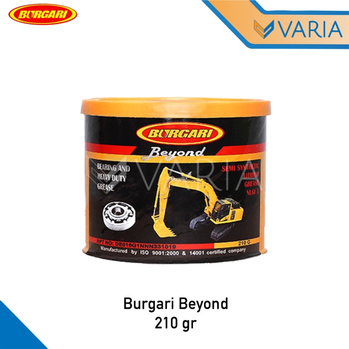 Burgari Beyond 210 gr Lithium 400 EP NLGI 3 Semi Synthetic Grease ...