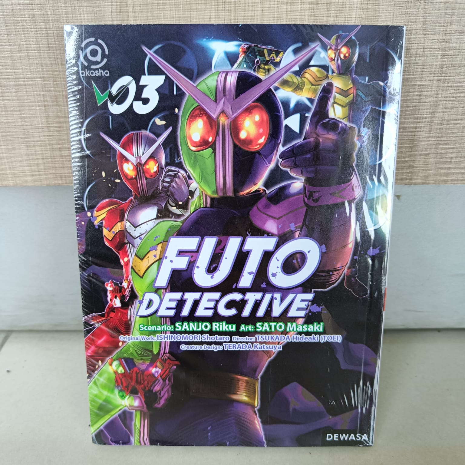 Komik AKASHA : Futo Detective Vol. 3 | Lazada Indonesia