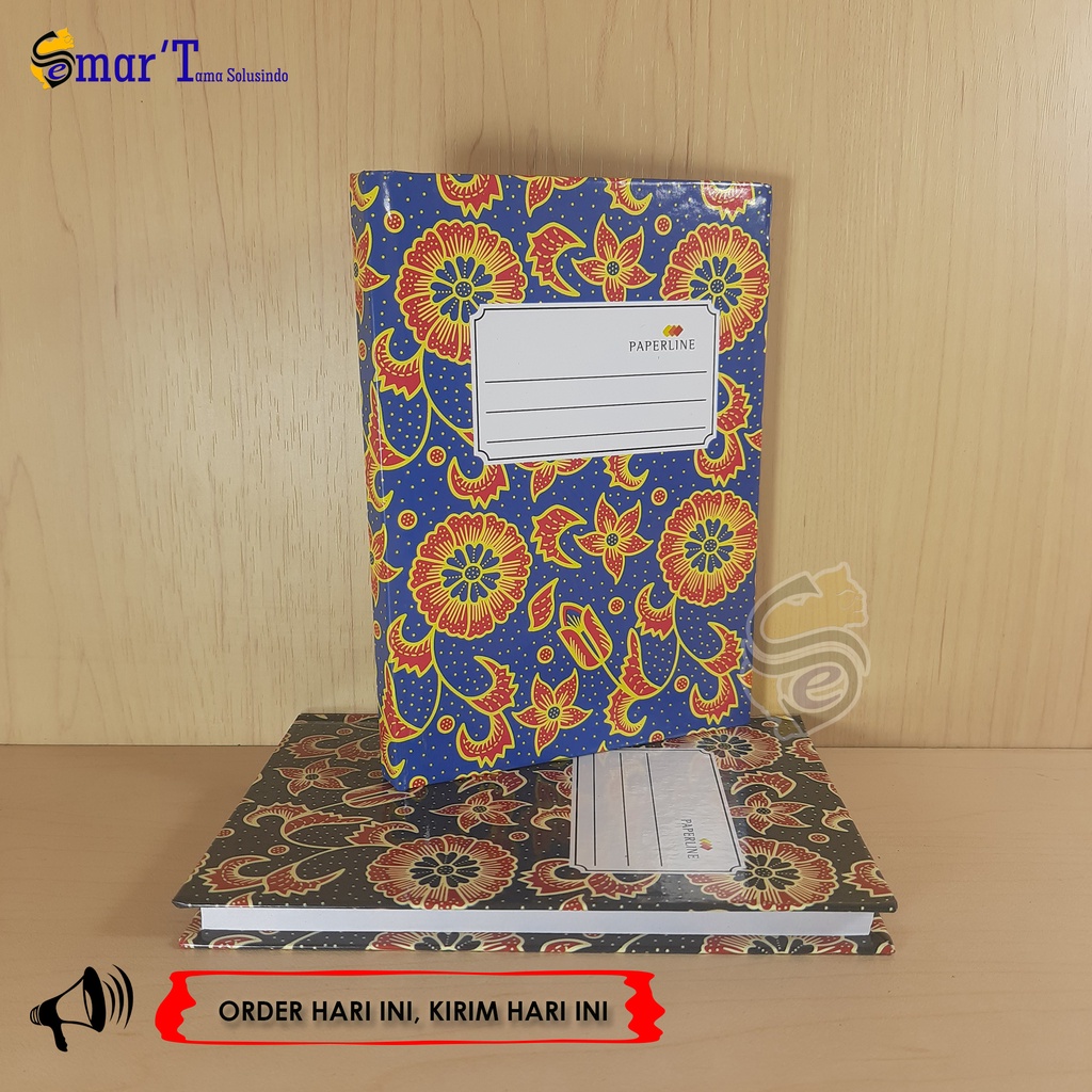 Buku Tulis Hard Cover / Buku Quarto Paperline Ready Ukuran Folio A5 A6 ...