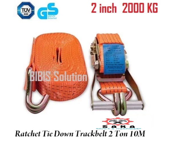 Trackbelt Tali Pengikat Barang Mobil Truk Track belt Rachet Tie Down 2 ...