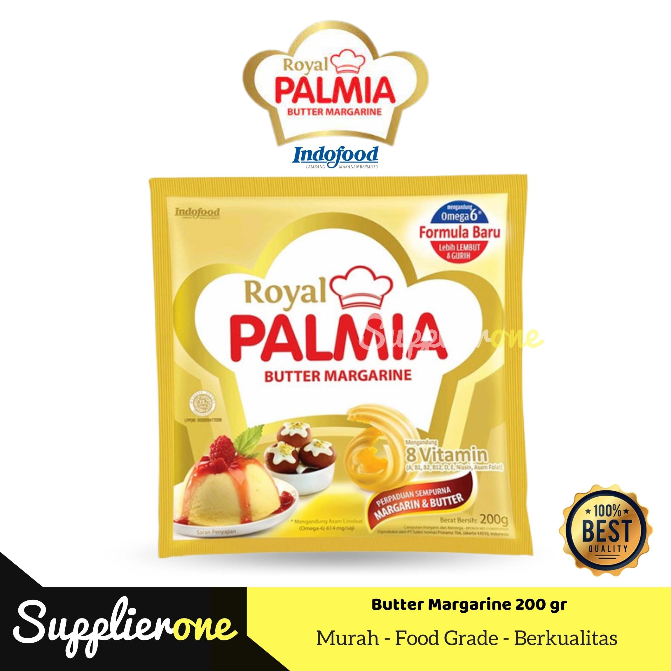 Royal Palmia Butter Margarine 200gr / Butter Palmia / Margarine Palmia ...