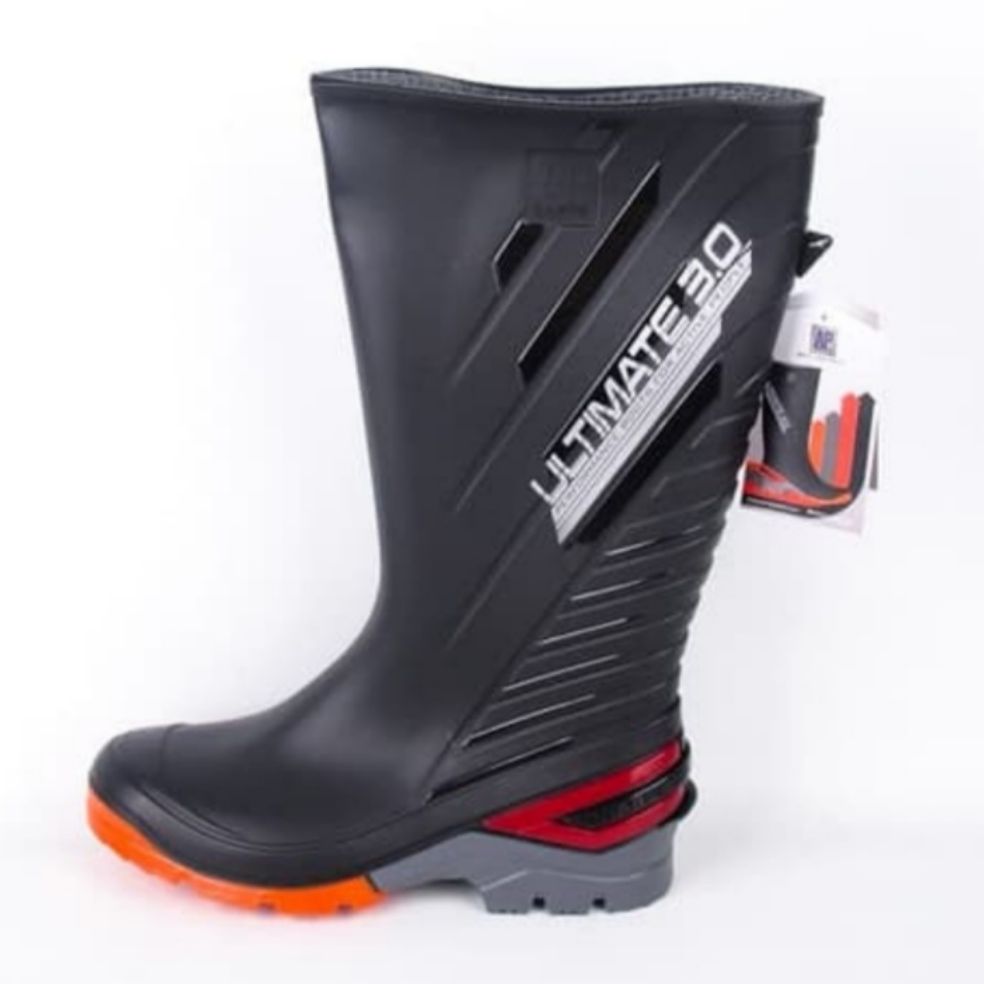 Sepatu boot merk AP BOOTS /ultimate hitam | Lazada Indonesia