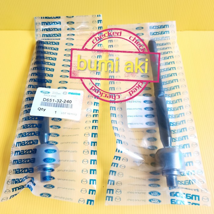 LONG TIE ROD ATAU RACK END ORIGINAL FORD MAZDA FIESTA MAZDA2 ASLI ...