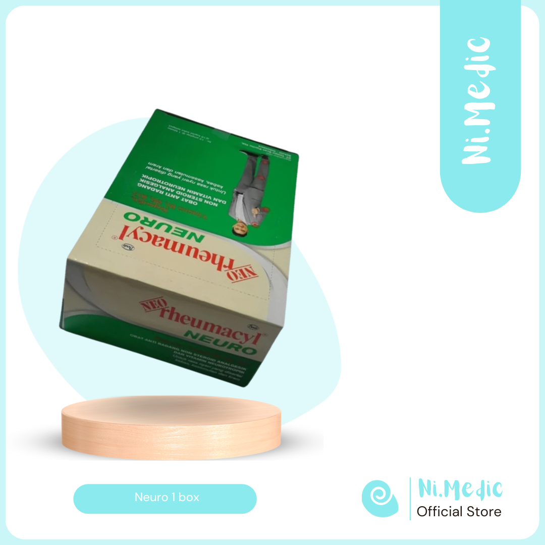NEO RHEUMACYL NEURO 1 BOX | Nimedic | Obat pegal pegal | Obat nyeri ...