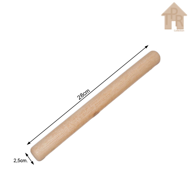 Rolling Pin Kayu Penggilas Adonan / Penggiling Manual - Mahoni | Lazada ...