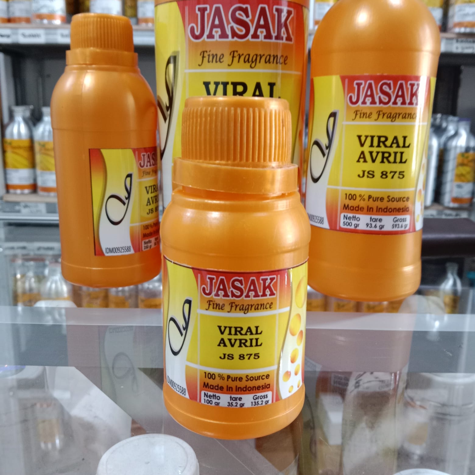VIRAL AVRIL BY JASAK parfum murni kemasan ripack plastik 100 ml ( avril ...