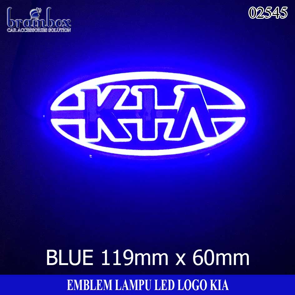 HIGH QUALITY Car Logo Light KIA Emblem Mobil Lampu Car Logo LED Emblem ...