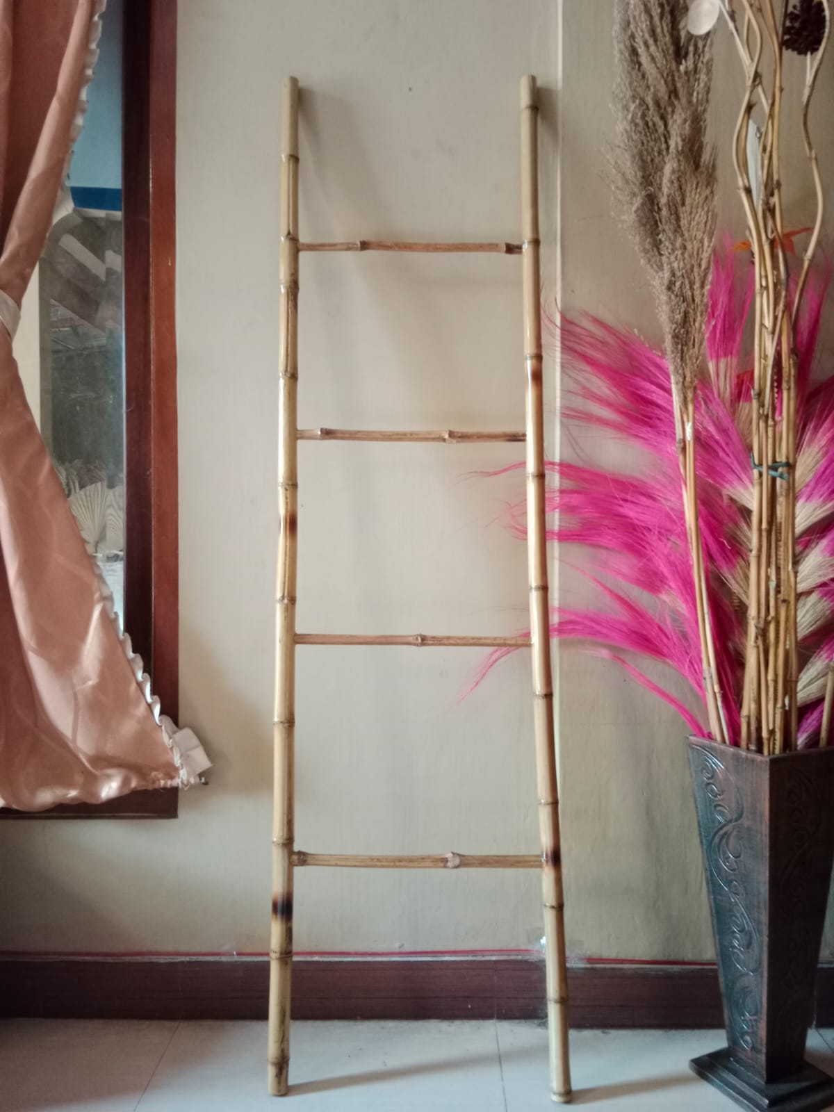 Dekorasi Tangga Bambu Cendani Tinggi 150cm/Tangga Dekoratif/Cendani ...