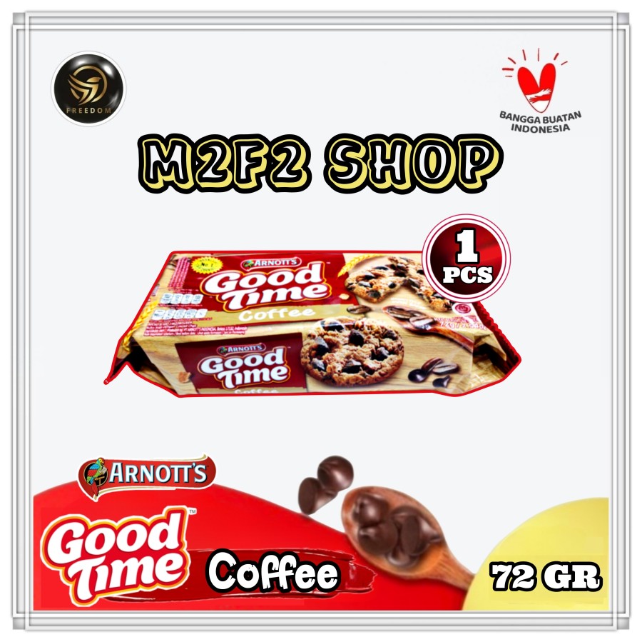 Good Time Coffee Cookies | Kukis Kopi - 72 gr (Kemasan Satuan) | Lazada ...