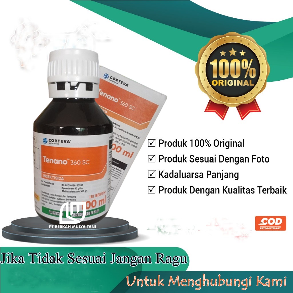 Obat Racun Hama Ulat Insektisida Tenano 360 SC 100ml | Lazada Indonesia