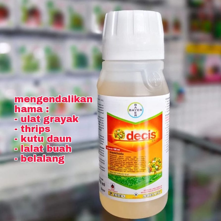 BAYER - insektisida DECIS 100 ml - obat hama ulat, obat hama belalang ...