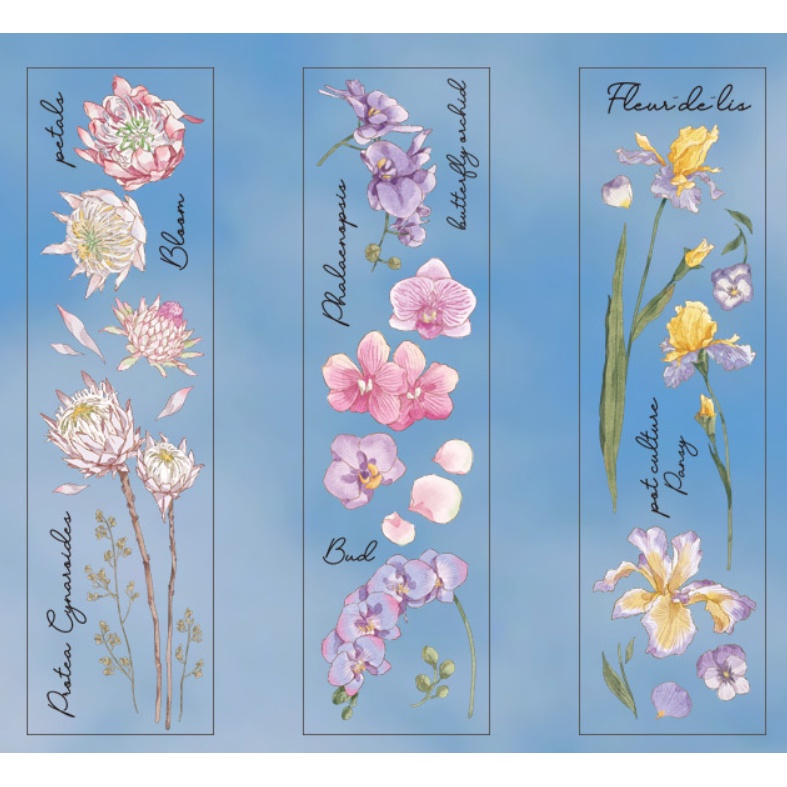 Stiker Bunga Aesthetic Deco Sticker Flowers Set - SP07 | Lazada Indonesia