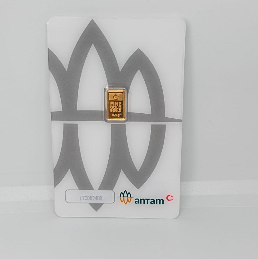 Tiara Jaya Mas # Emas ANTAM Edisi Baru Pressed Certificate Logam Mulia ...