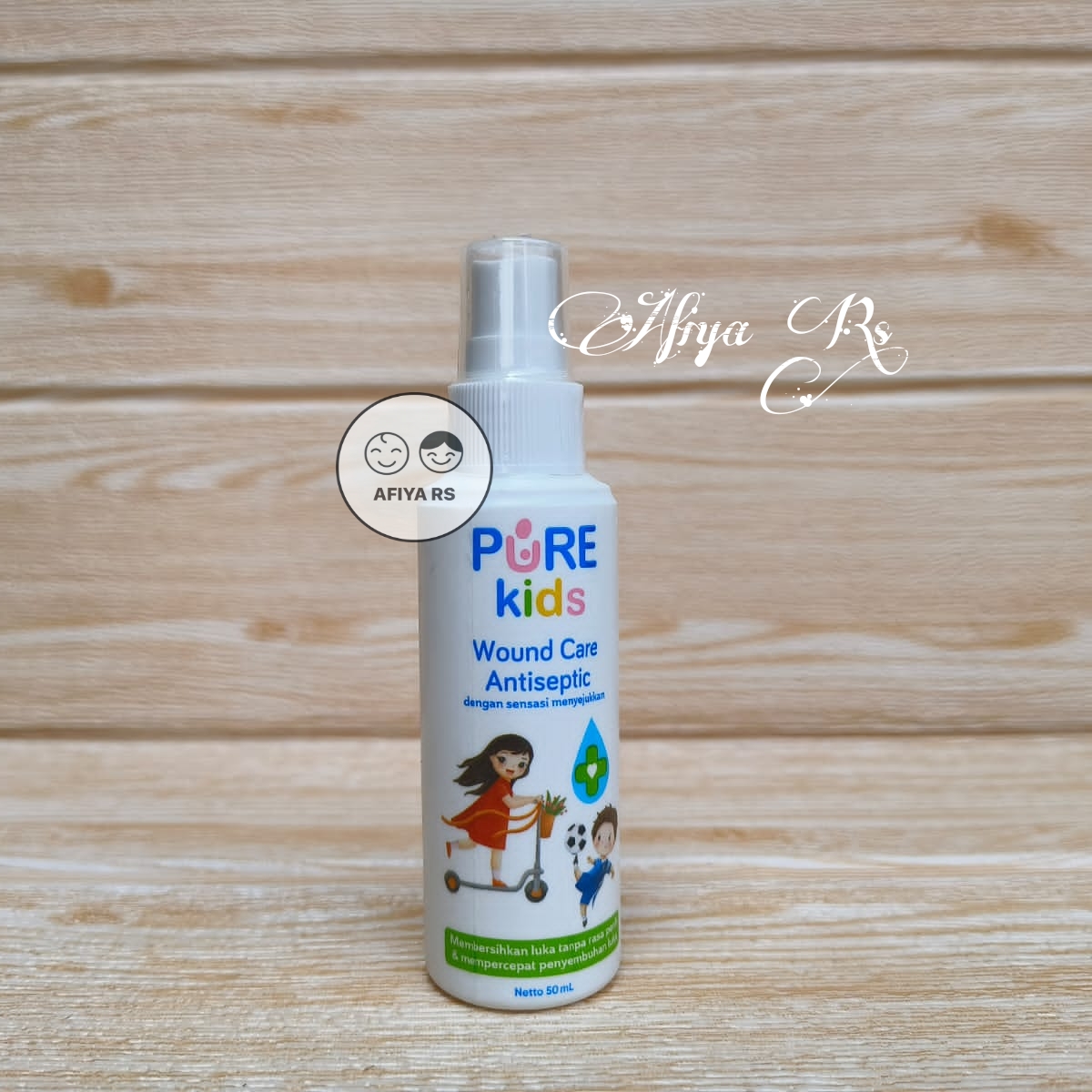 Pure Kids Wound Care Antiseptic isi 50 ml | Lazada Indonesia