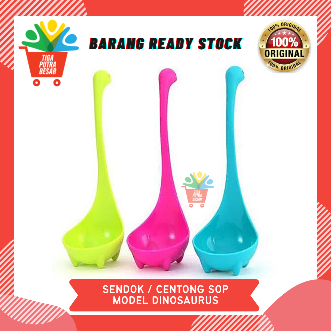 SENDOK SOP DINO / CENTONG SOP / FOOD GRADE | Lazada Indonesia