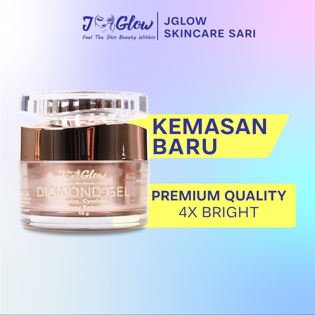 Jglow skincare Diamond Gel premium moisturaizer premium dengan ...