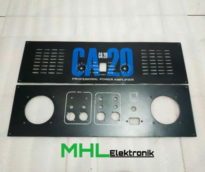 Plat Panel Depan Belakang CA20 Power Amplifier Stereo | Lazada Indonesia