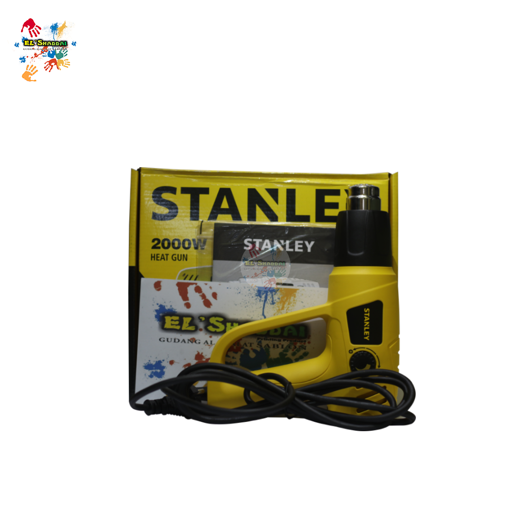 HOT GUN STANLEY PEMANAS PENGERING TINTA SABLON | Lazada Indonesia