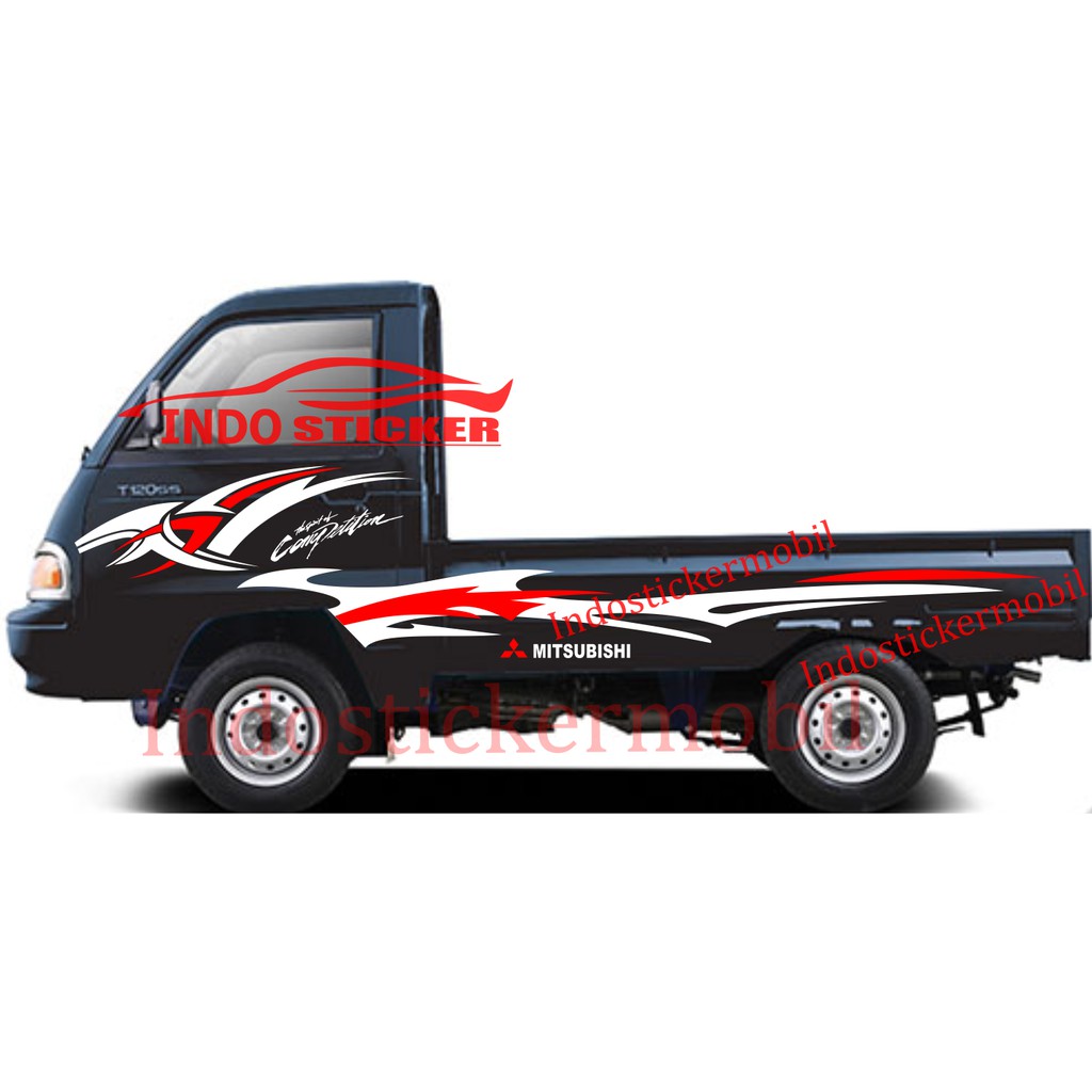 Sticker mobil pickup t120ss stiker pick up t120ss futura carry l300 ...