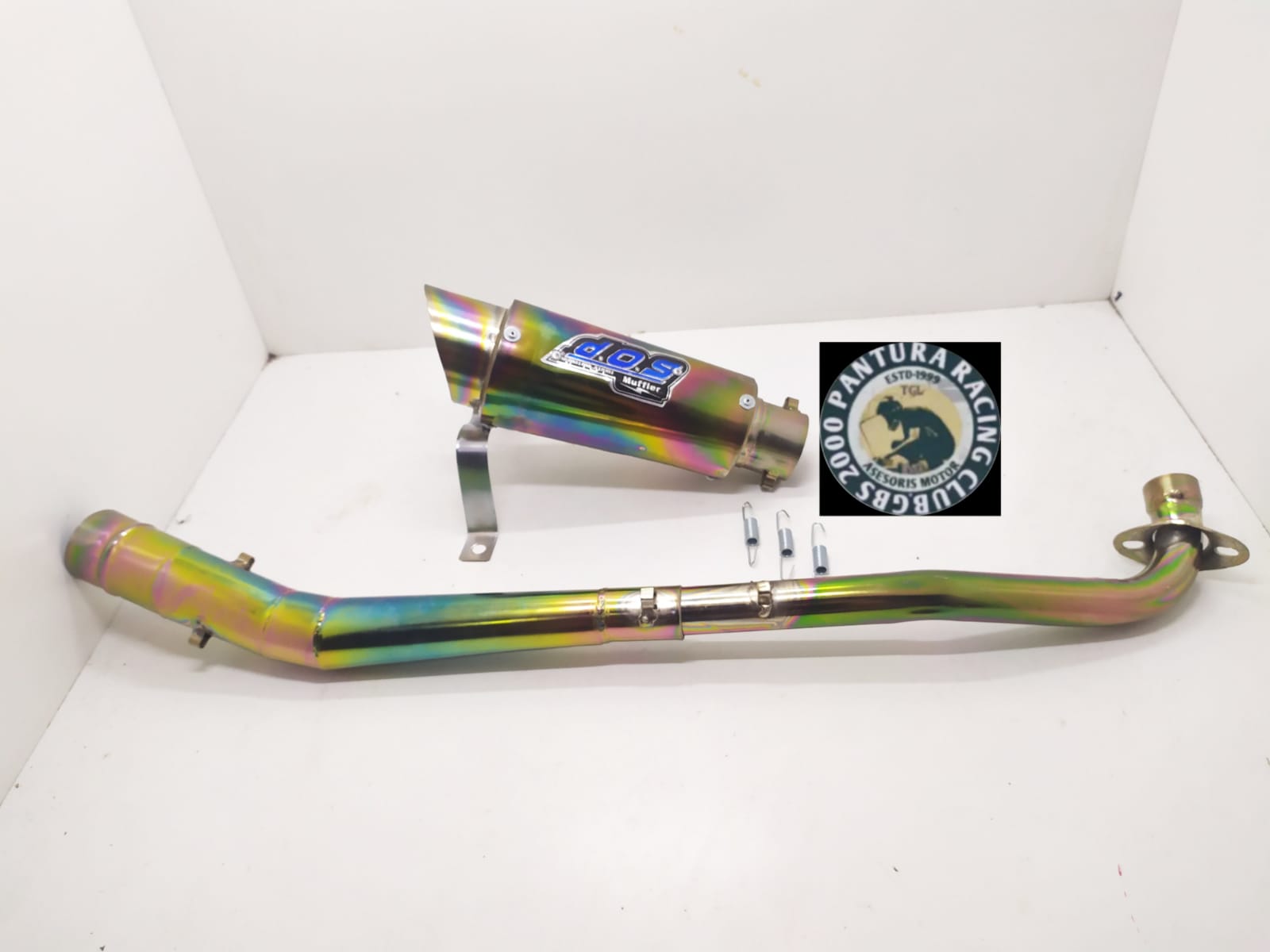 Knalpot Racing D.O.S Full Bunglon Netral Universal Jupiter F1, Jupiter ...