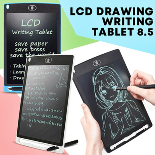 Papan Tulis Anak LCD Drawing 8.5 Inch Tablet Papan Tulis Gambar ...