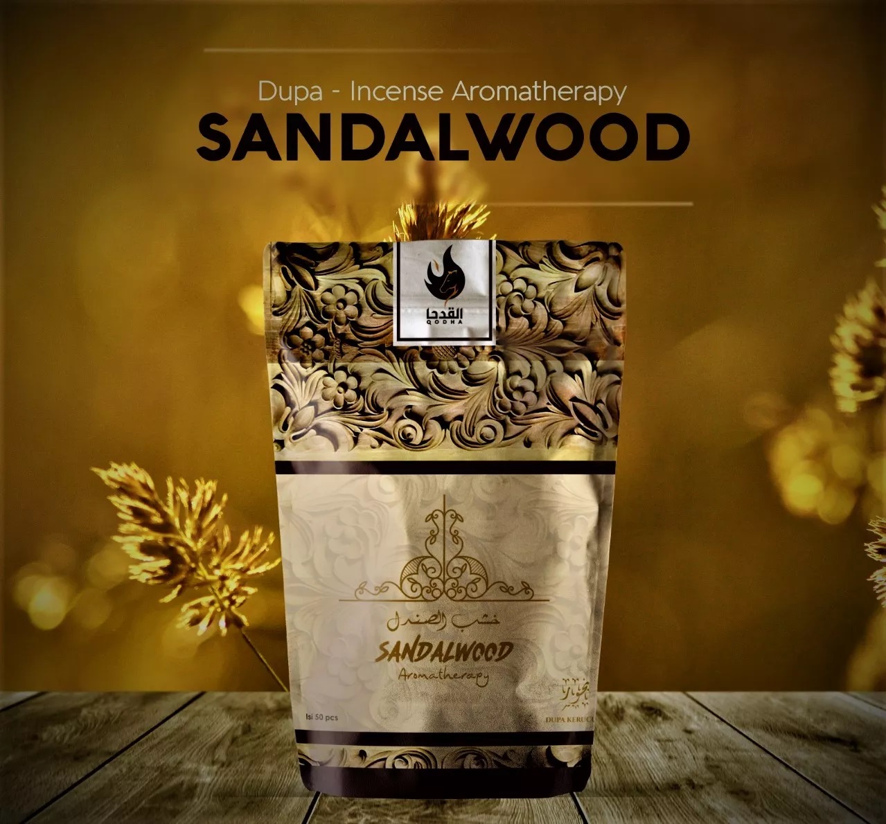 Buhur Dupa Kerucut SANDALWOOD By Qodha Dobha isi 50 Pcs | Lazada Indonesia