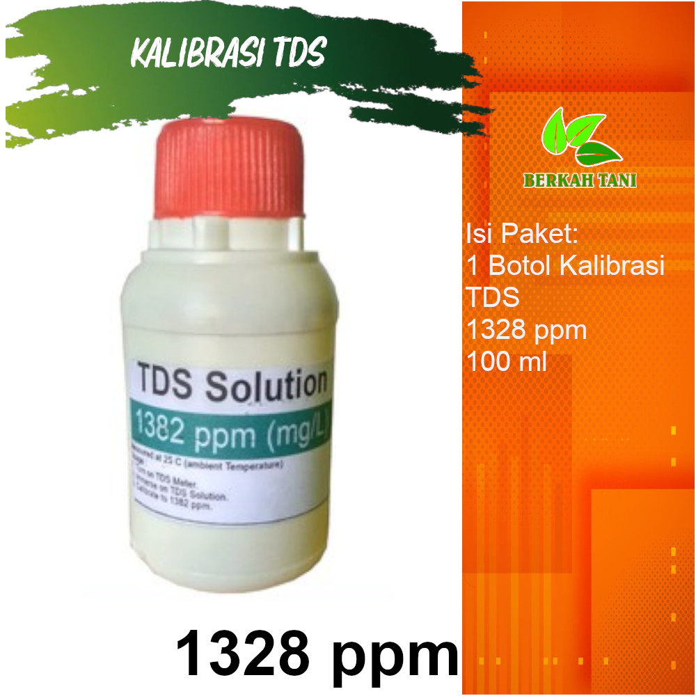 Cairan Kalibrasi TDS 1328 ppm 100 ml | Lazada Indonesia